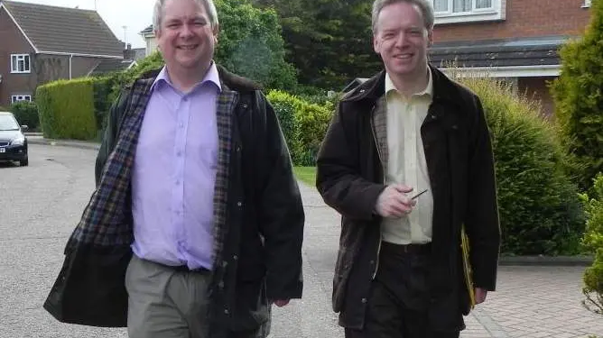 Stephen Robinson and Paul Bentham will stand up for North Chelmsford ...